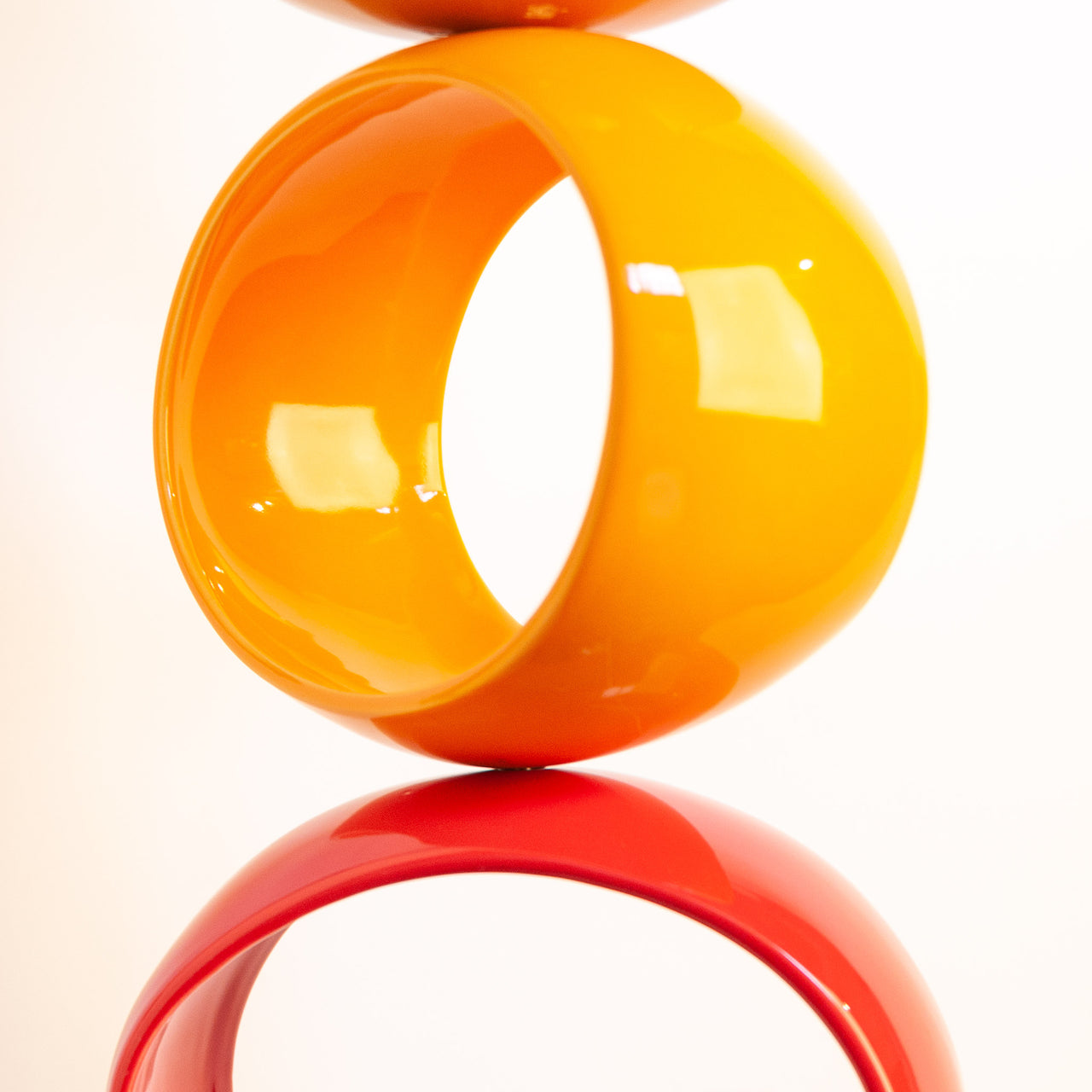 Multicolor Orb Sculpture – J Schatz