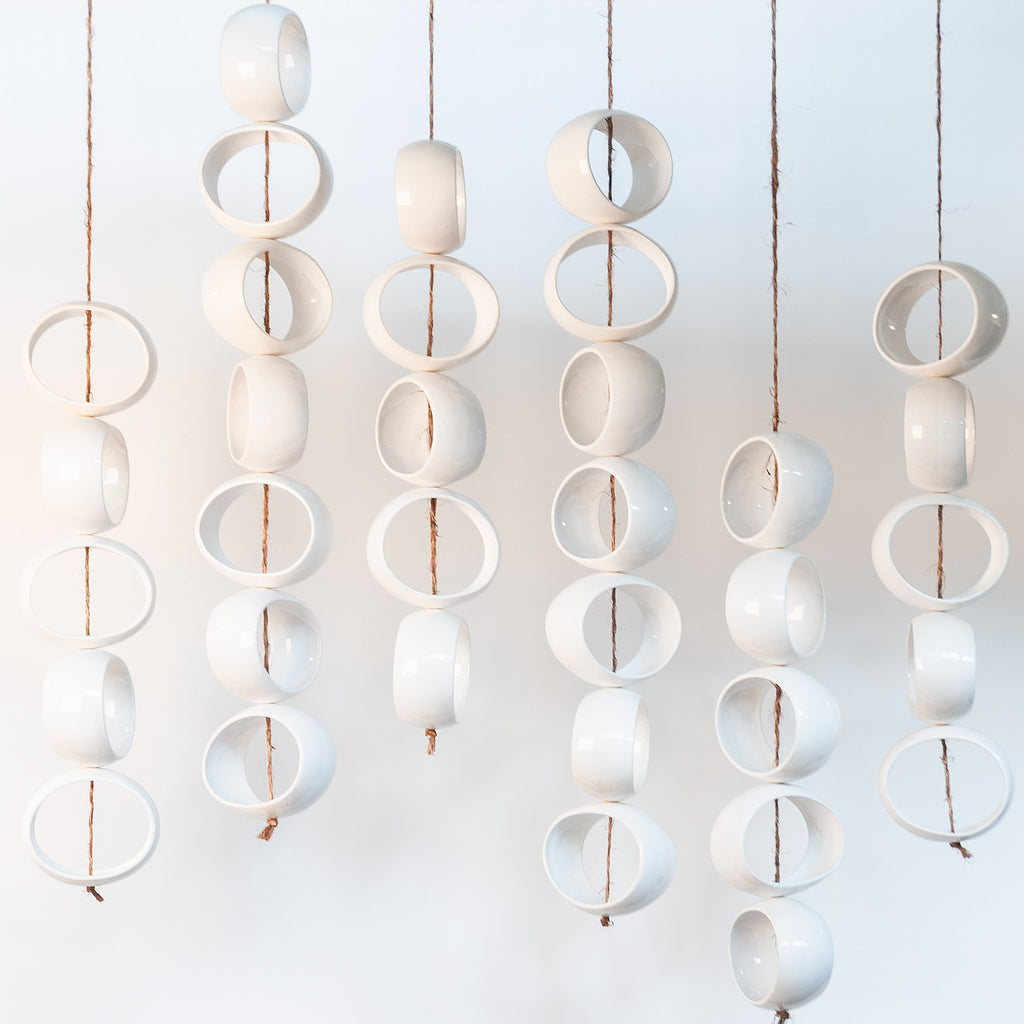 White Orb Sculpture – J Schatz